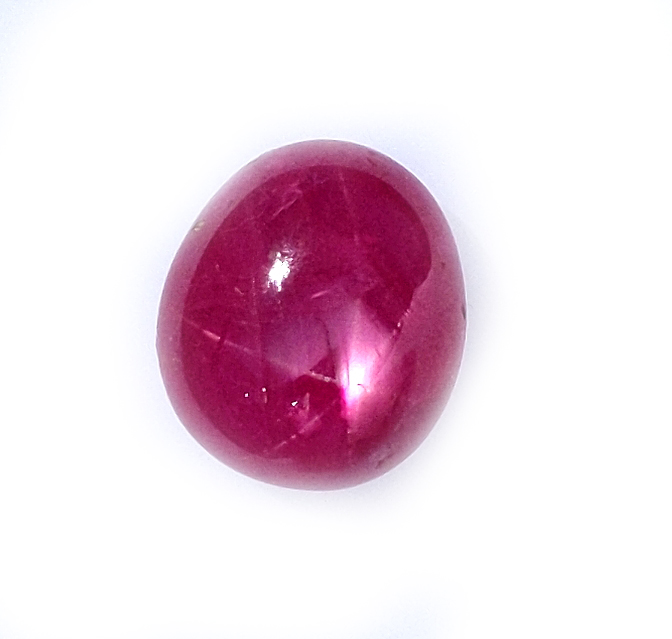 AIG & AGTA Certified Untreated Burma Ruby Star 12.48 carats 12.69x11 ...