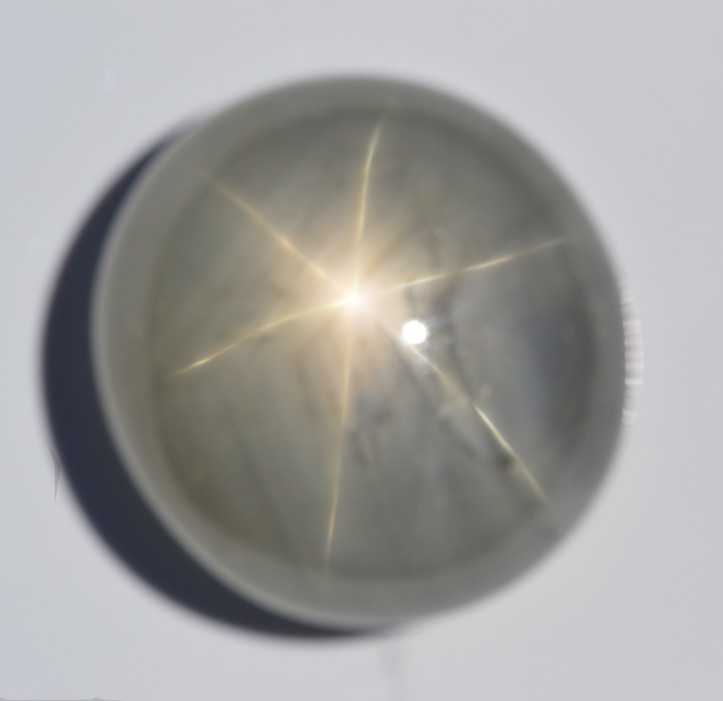 AGL Certified Blue Gray Star Sapphire 78 carats 23.4x22.2x12.6mm ...
