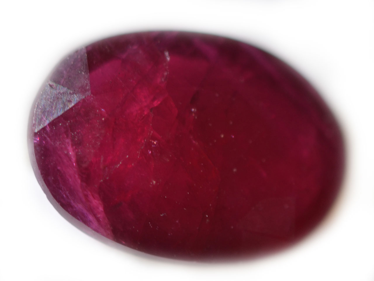 GIA Certified Unheated Indian Ruby Oval 2.36 carats 10.4x7.5x3mm ...
